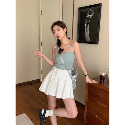 黄峥针织抹胸吊带女2026夏季修身内搭外穿121SD8078高弹修身显瘦