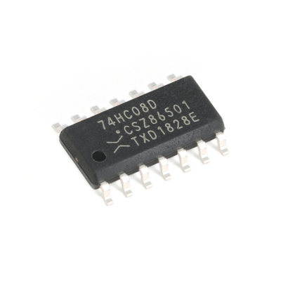 原装正品 74HC08D,653 SOIC-14 四路2输入与门 贴片逻辑芯片