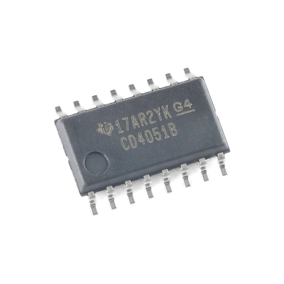 原装正品 贴片 CD4051BNSR SOIC-16 单通道模拟多路复用器芯片