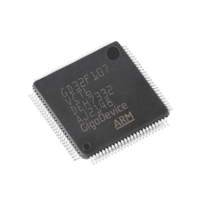 原装GD32F107VCT6 LQFP-100 ARM Cortex-M3 32位微控制器-MCU芯片