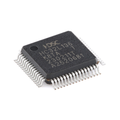 原装 HC32L136K8TA-LQ64 LQFP-64 48MHz ARM 32位MCU微控制器芯片