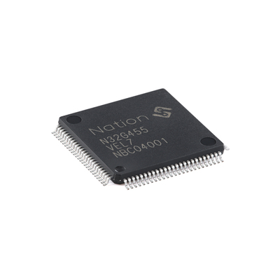 原装正品N32G455VEL7 LQFP-100 ARM Cortex-M4 32位微控制器-MCU