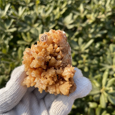 精品天然花状方解石晶簇结晶花矿物晶体摆件收藏品