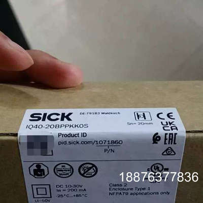 全新德国SICK西克传感器IQ40-20BPPKK0S  订议价