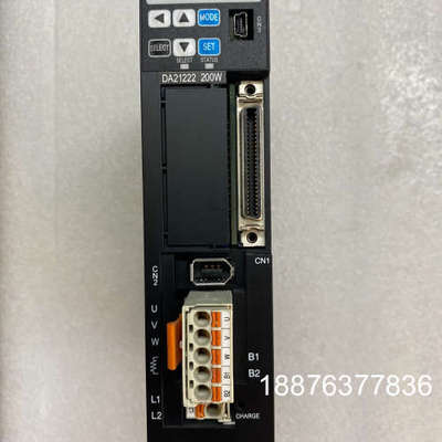 Nidec伺服驱动器，型号：DA21222，实物图拍摄，功能议价