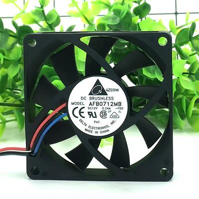 7015 AFB0712MB 12V 0.24A电脑CPU 7CM双滚珠 散热 AMD 风扇