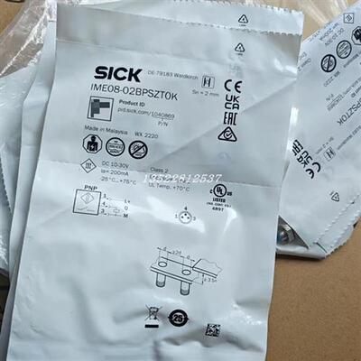 IME08-02BPSZT0K德国西克电感式接近开关传感器 货号1040869
