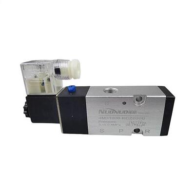 全新气动打刀缸电磁阀4M31008B-KCZ020B A 4N310-08豪澄专用DC24V