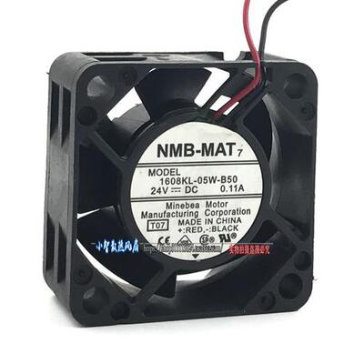 4CM 4020 DC24V 0.11A 1608KL-05W-B50 变频器电源散热风扇