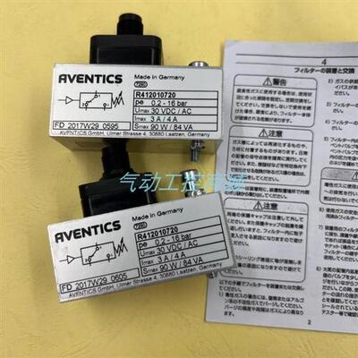 原装正品德国德国安沃驰压力开关R412010720大量现货销售