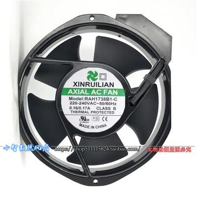 全新原装正品RAH1738B1-C 220-240V 0.16/0.17A 17238 散热风扇