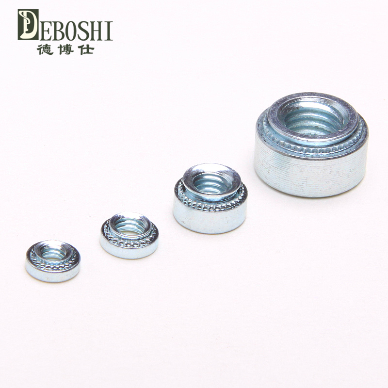 压铆螺母压铆件碳钢材质环保镀锌M2-M2.5-M3-M4-M5-M6-M8-M10_虎窝淘