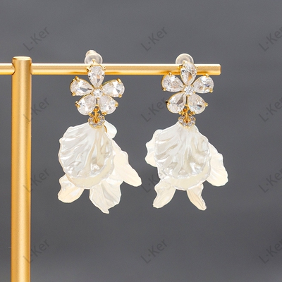 花开富贵经典百搭花朵流苏高级款