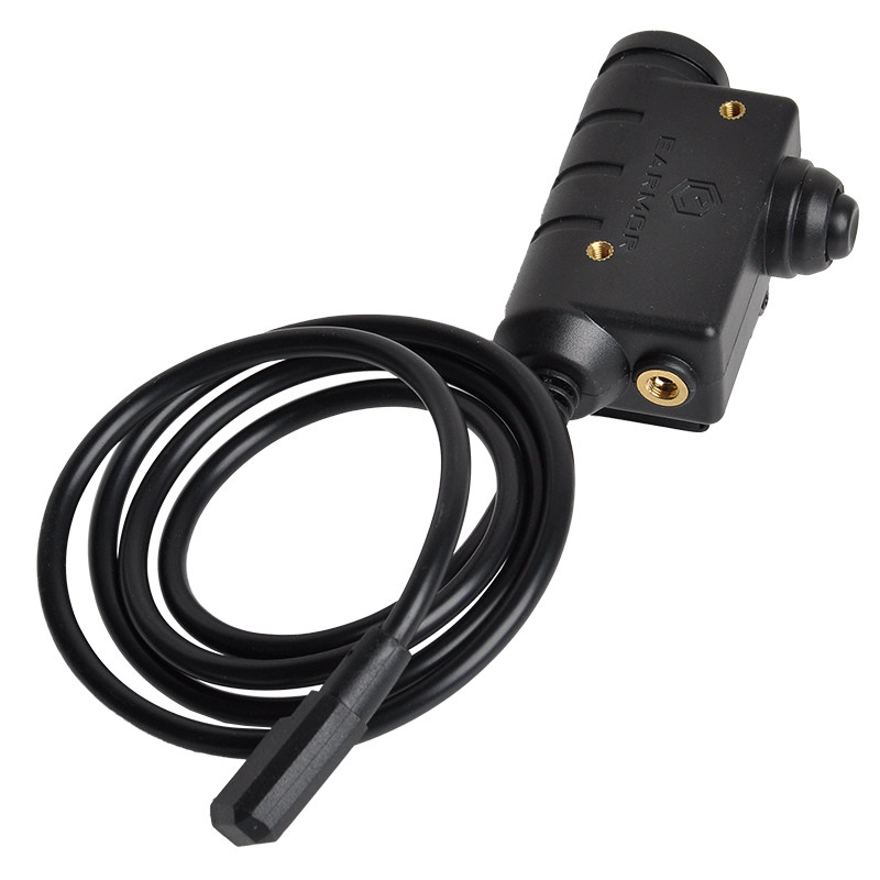 EARMOR M51PTT适配OPSMEN M系列FMA/TMC/FCS RAC耳机对讲机转接线