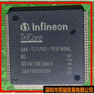 SAK-TC1766-192F80HL QFP176 全新原装汽车电脑芯片，