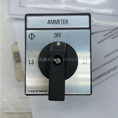 KRAUS&NAIMER开关 CHR16B A789-600 KN1 蓝系列选择开关 转换开关