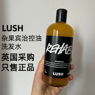 英国LUSH专柜采购 Rehab杂果宾治洗发水 无硅油修复控油