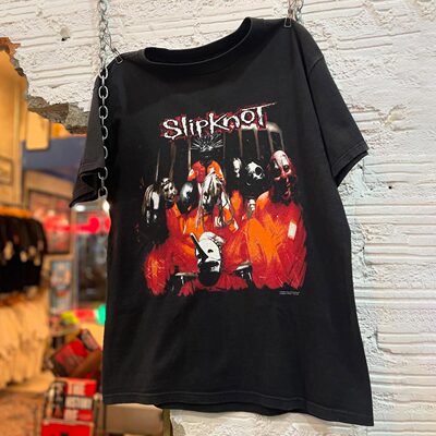 Slipknot复古高街纯棉短袖T恤男
