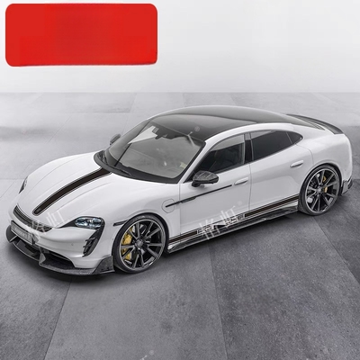 适用于保时捷Taycan车贴拉花帕拉梅拉改装车身引擎盖侧裙装饰贴纸