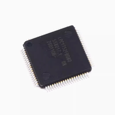 原装正品 贴片 LPC1752FBD80 LQFP-80 32位微控制器 CORTEX M3