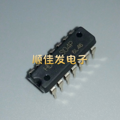 直插 SN74LS04N HD74LS04P DIP-14 栅极和逆变器 74LS04 芯片