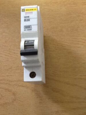 Square D QOE B20 6000 IEC 60898