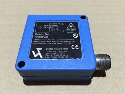 WENGLOR SENSORIC GmbH YP09PA3 SENSOR