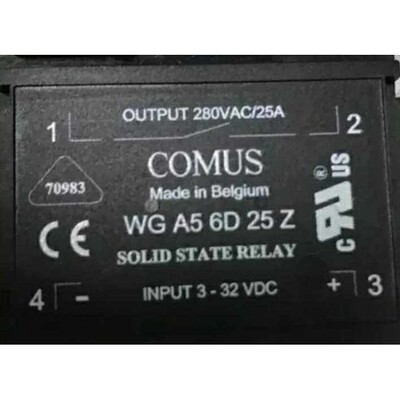 COMUS固态继电器WG A5 6D 25Z,WGA56D25Z WGA56D10Z WGA56D40Z-LD