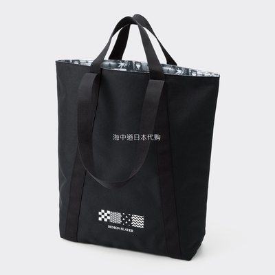 日本代购gu极优鬼灭之刃托特包