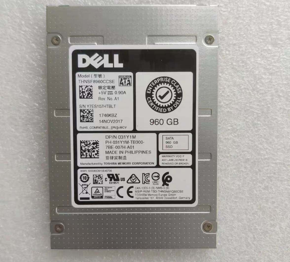 dell EMC 960G SATA SSD企业级服务器固态硬盘31Y1M 031Y1M非实_虎窝淘