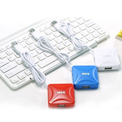 ssk飚王锋火一拖四4口USB烽火