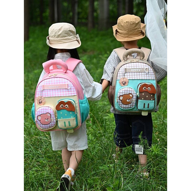 专柜品牌夏日新款软萌卡通幼儿园书包3-6岁萌娃高品质防下坠开学