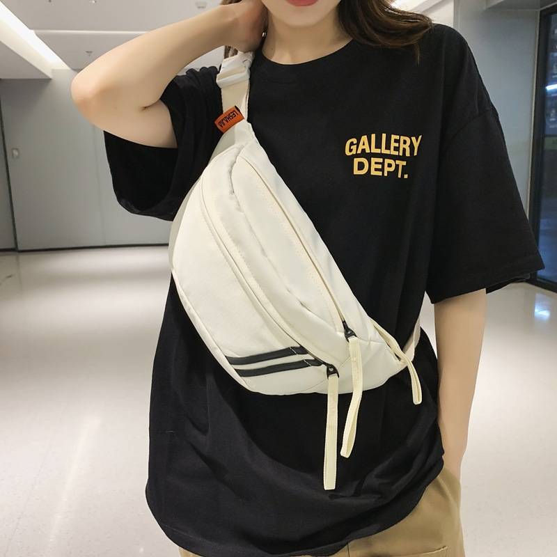 专柜品牌2026夏季新款潮韩版女包户外运动腰包百搭休闲尼龙布单肩