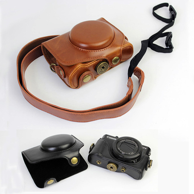 适用佳能G7X3 G7XII相机包SX700 SX710 SX720 G9X皮套730 740文艺