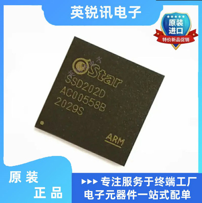 全新原装正品 SSD202D QFN128封装 视频解码器芯片