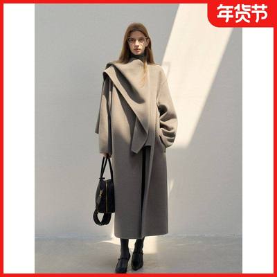 共线COLNE新款通勤设计感披肩大
