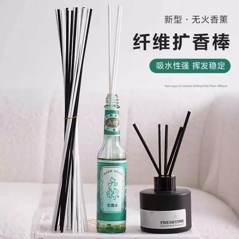 扩香棒 花露水可用无火香薰棒香水扩香棒藤条无胶纤维棒专用导香