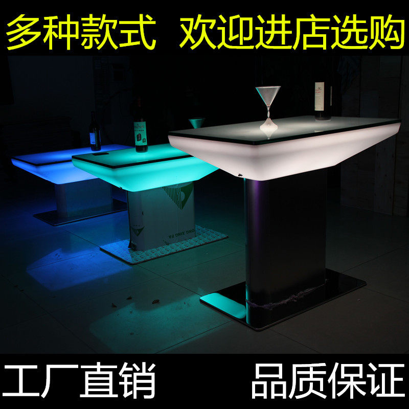 Led Luminous Coffee Table Minimalist Luminous Furniture European Wine ...
