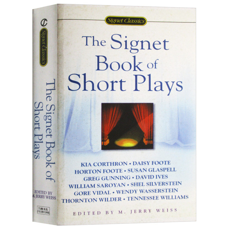 英文原版 The Signet Book of Short Plays田纳西威廉斯霍顿福特美国短篇戏剧集英文版进口英语书_虎窝淘
