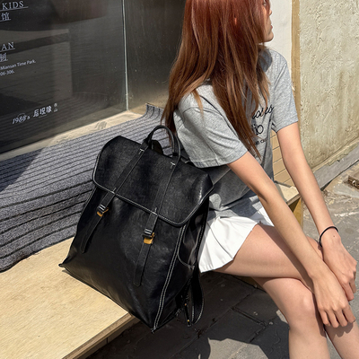 [可装16寸电脑]大容量双肩包女