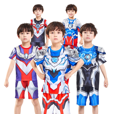 奥特曼衣服男童夏装休闲