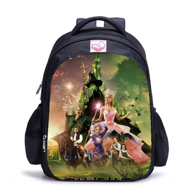 魔法坏女巫 Wicked游戏动漫双肩背包跨镜外贸款儿童学生书包男女