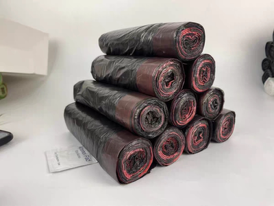 抽绳垃圾袋厨房家用宿舍点断式手提垃圾45x50cm 2卷30个