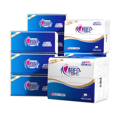 心相印抽取式卫生纸超市同款