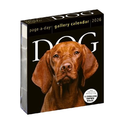 2026年画廊日历狗生活