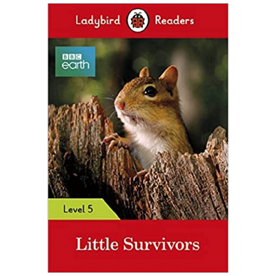 英文原版Ladybird Readers Level 5 BBC Earth Little Survivors 小幸存者瓢虫读者5
