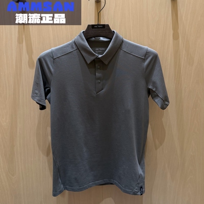 Arcteryx始祖鸟CAPTIVE男款户外通勤舒适百搭短袖 Polo衫X9643