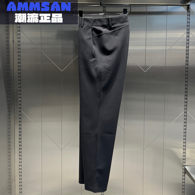 迪桑特DESCENTE男款秋冬DUALIS通勤舒适梭织运动长裤D5431DPT87