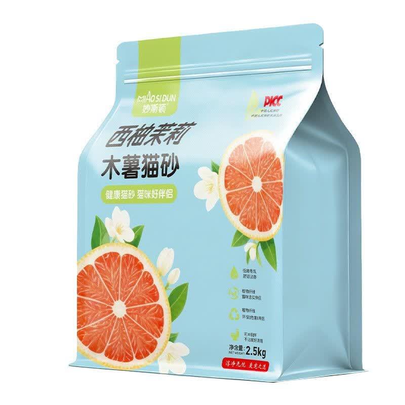 妙斯顿木薯猫砂天然植物除臭吸水结团清香猫砂低尘抑菌不沾底无尘