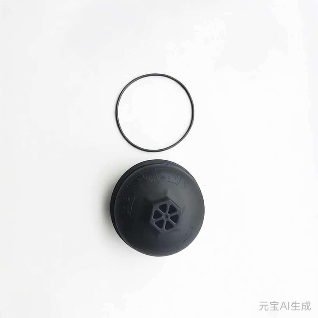 适用一汽解放同力矿卡发电机组搭载锡柴6DX和6SX发动机机油滤芯盖